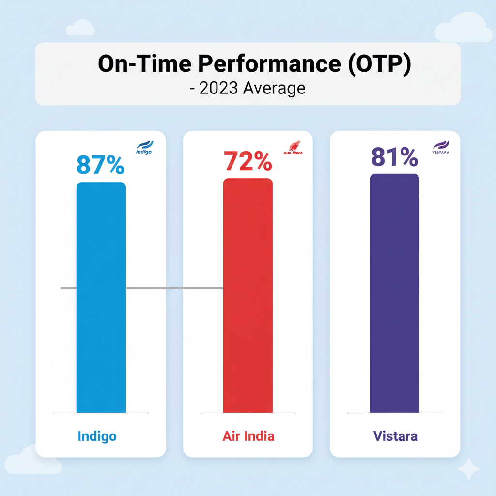 IndiGo vs Air India vs Vistara: Which Airline is Better?
